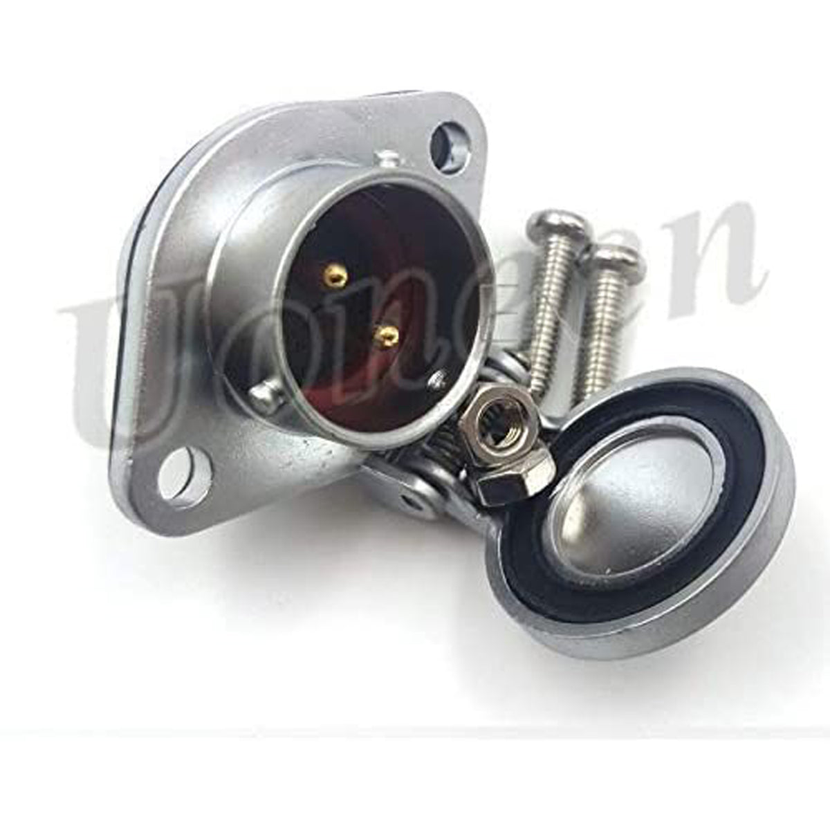 WP20 2 Pin Waterproof Electrical Wire Circular Connector Female Plug a ...